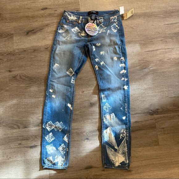 Fragile Blue Jeans | Jeans | Nwtdestroyed Jeans | Poshmark